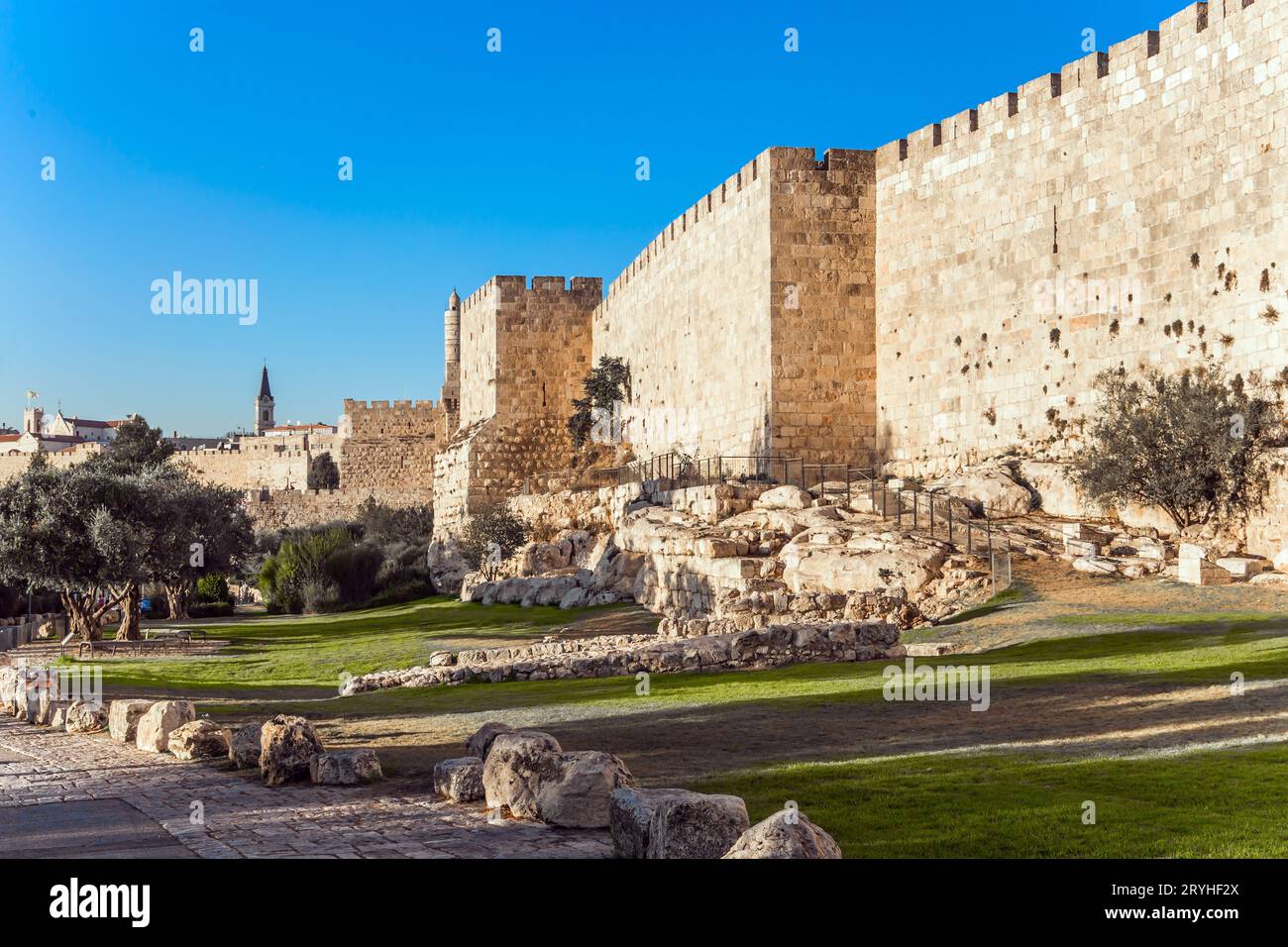 Tower of David - Old Citadel Stock Photo - Alamy