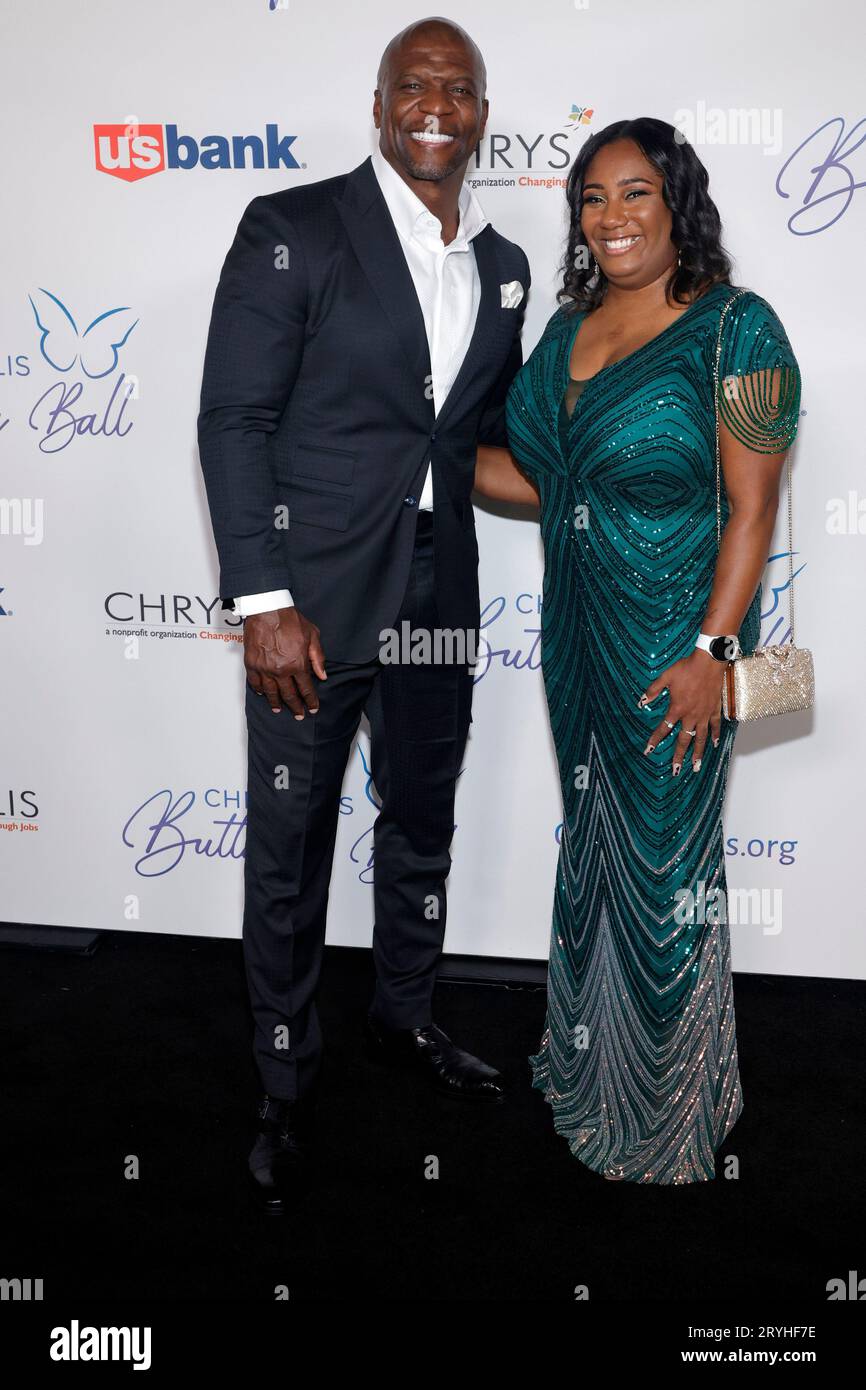 Los Angeles, Ca. 30th Sep, 2023. Terry Crews, Stephanie Jeffcoat at the ...