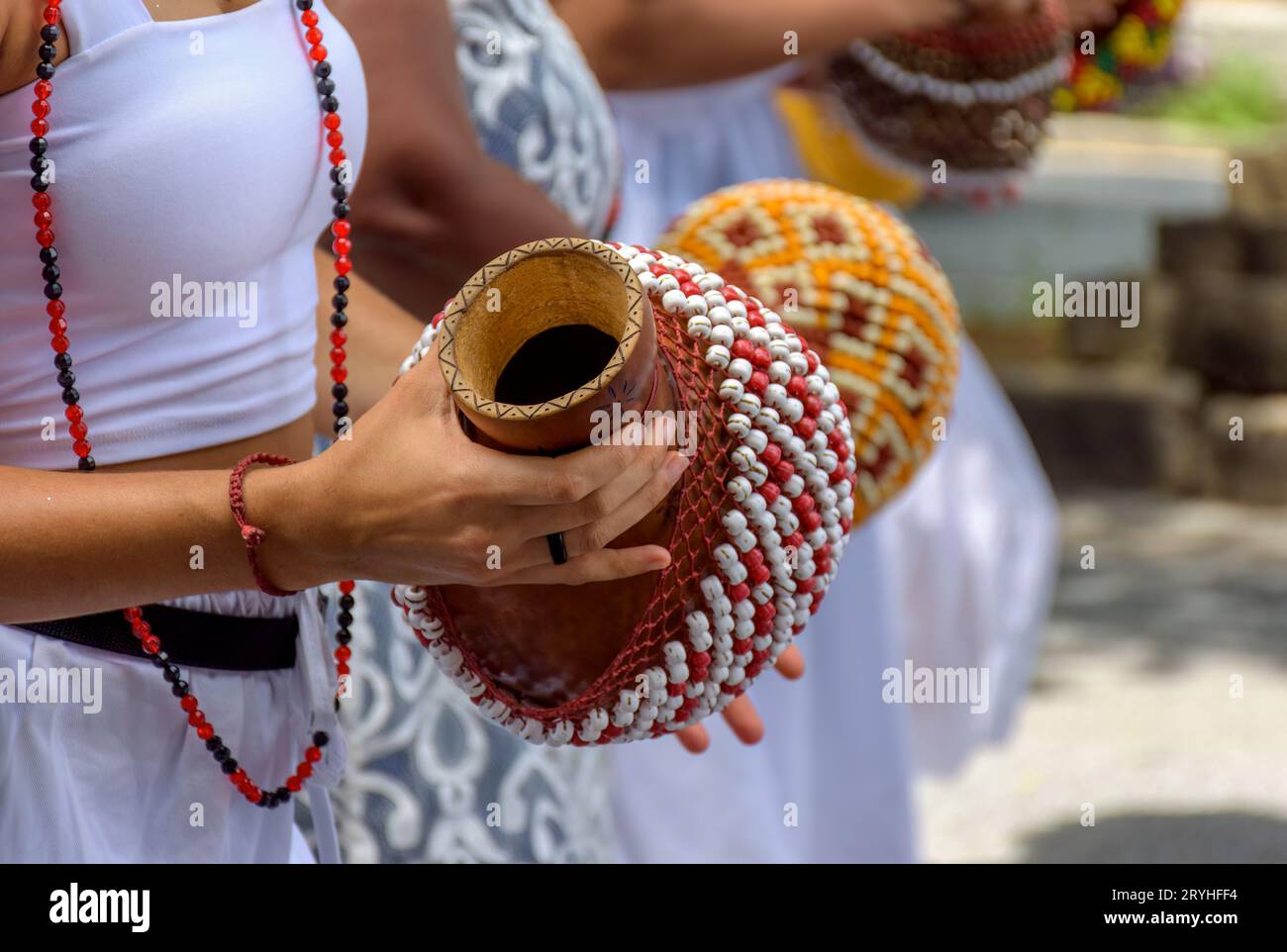 African shaker instrument hi-res stock photography and images - Alamy