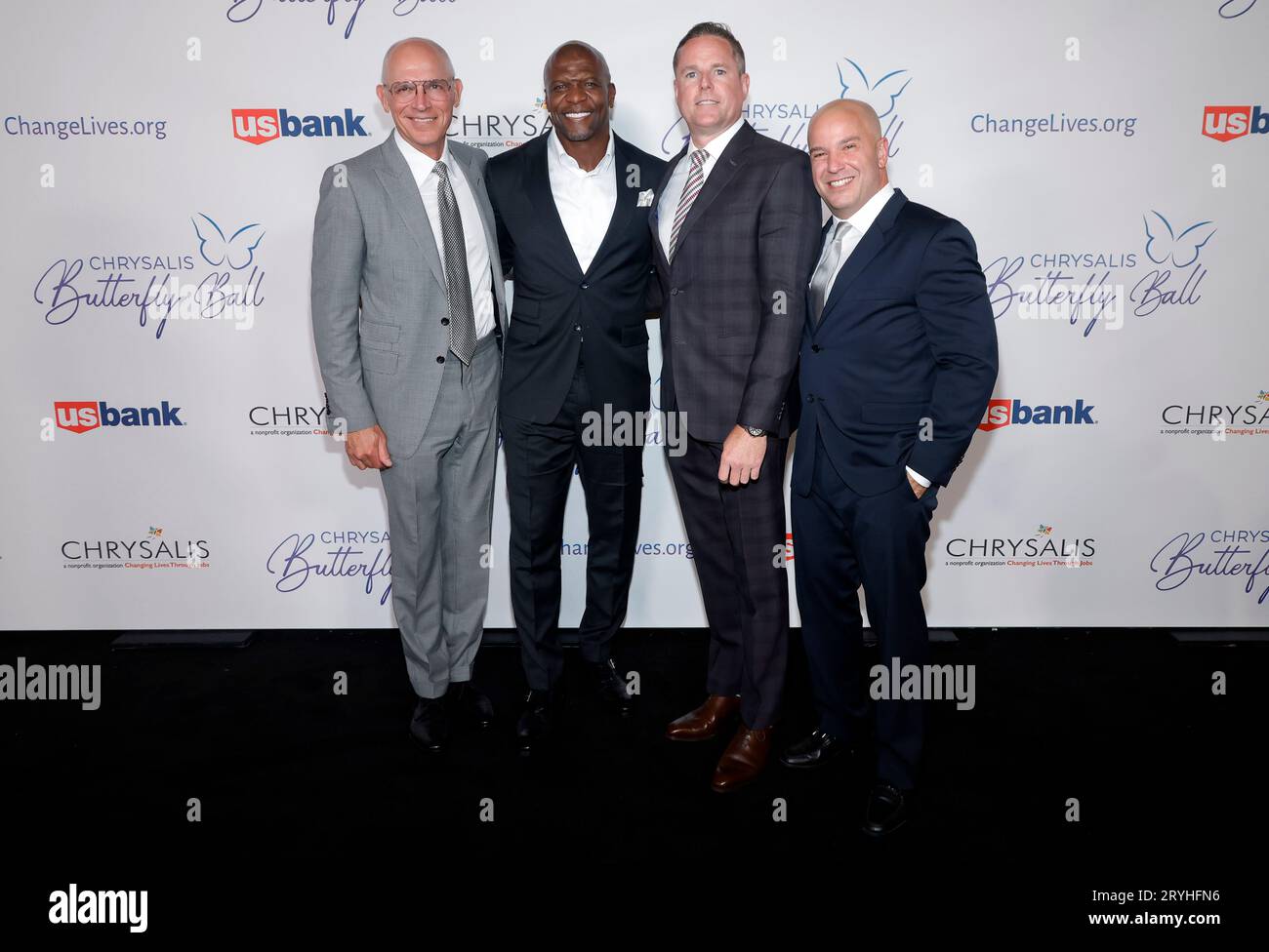 Los Angeles, Ca. 30th Sep, 2023. Joe Drake, Terry Crews, Chris Hart ...