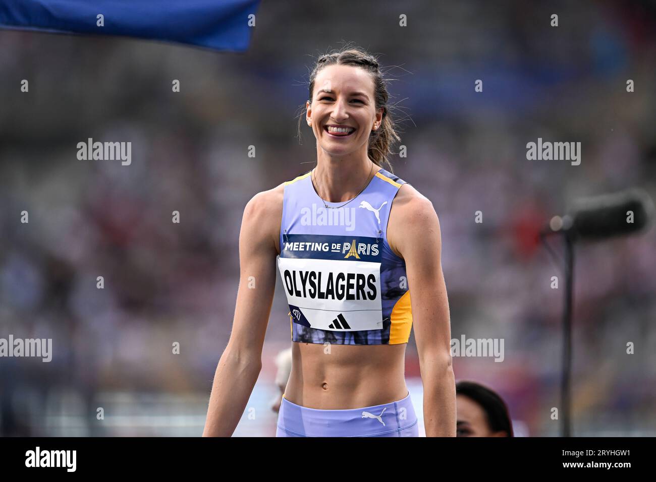 Nicola Olyslagers McDermott of Australia (women's high jump) during the ...