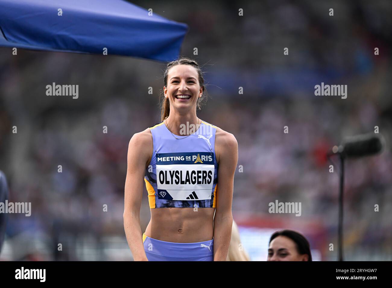 Nicola Olyslagers McDermott of Australia (women's high jump) during the ...