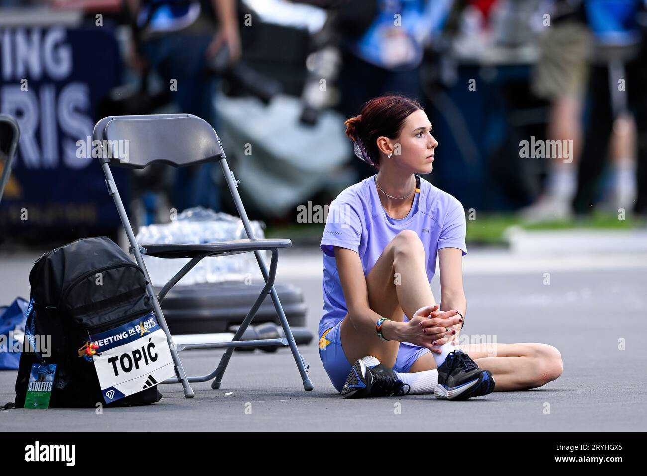 Angelina topic high jump hi-res stock photography and images - Alamy