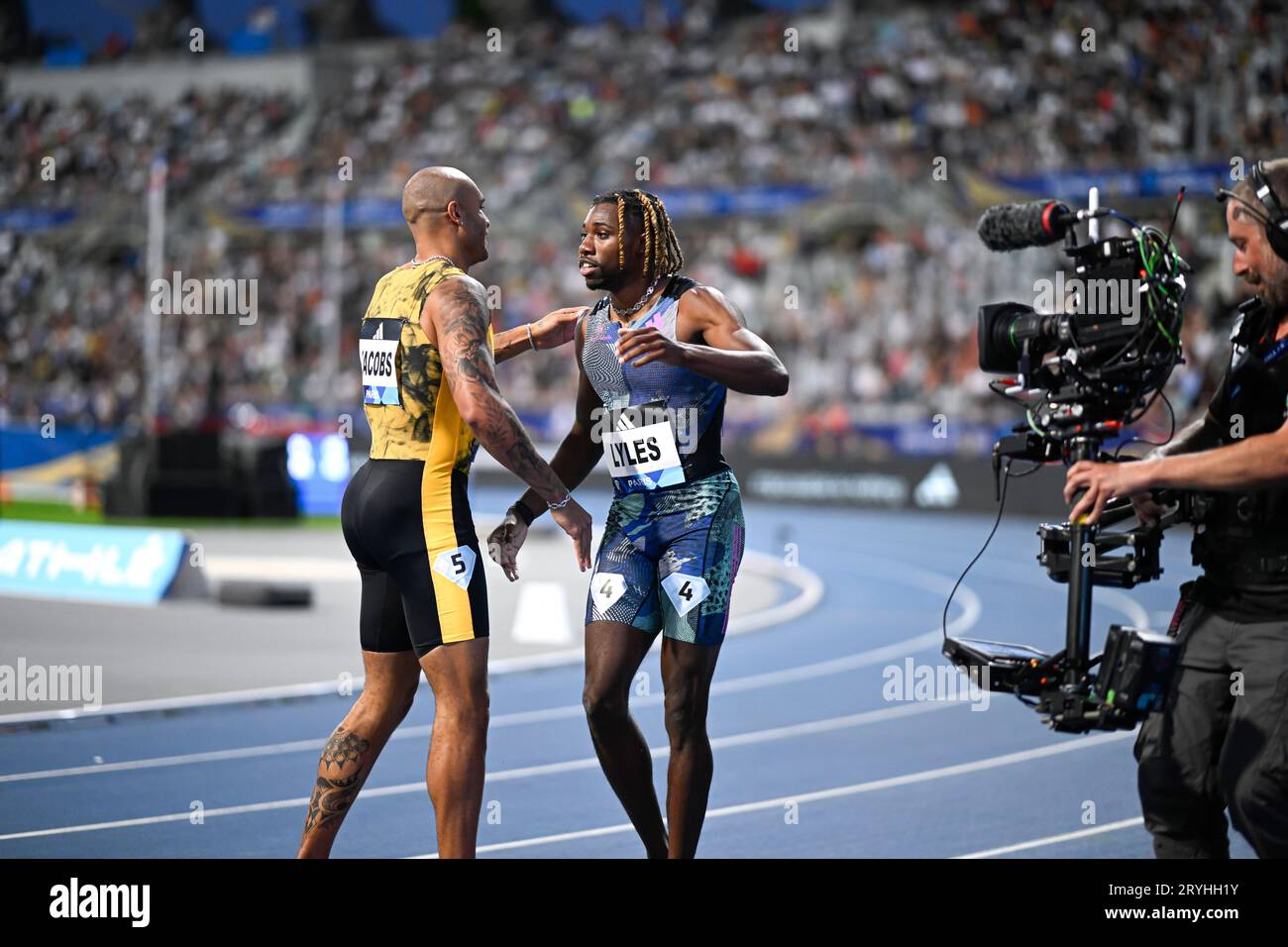 Marcell jacobs 2023 hi-res stock photography and images - Alamy