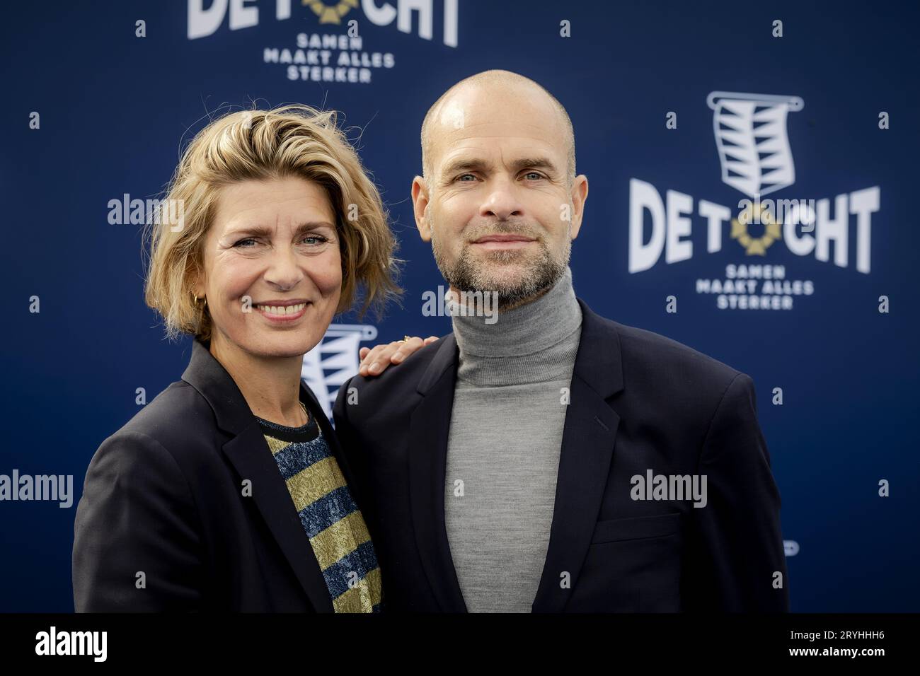 LEEUWARDEN - Erben Wennemars and his wife Renate van der Zalm on the ...