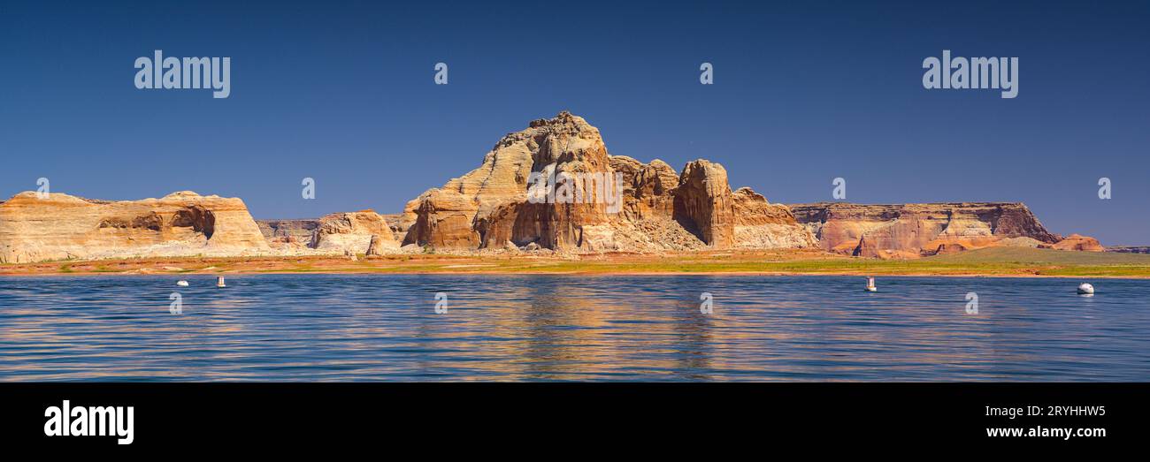 The lake Powell, near Page (AZ Stock Photo - Alamy