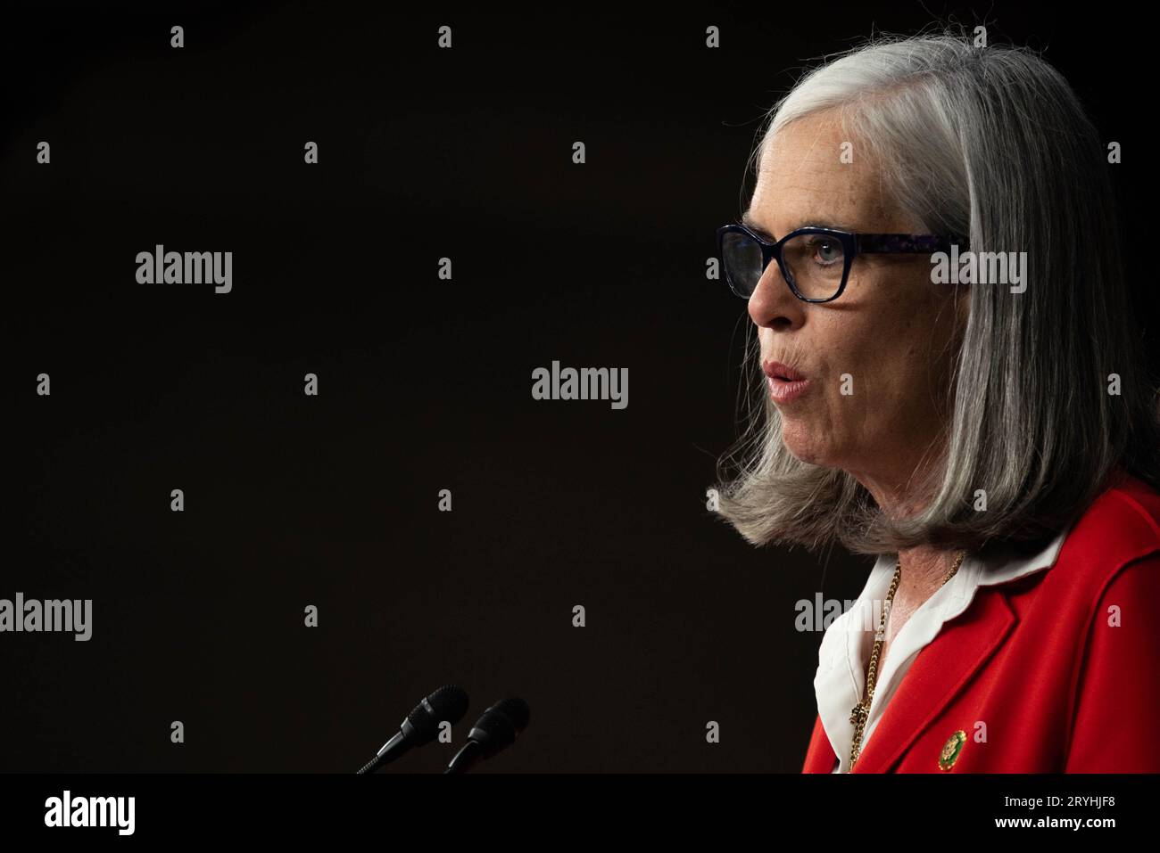 United States House Minority Whip Katherine Clark (Democrat of ...