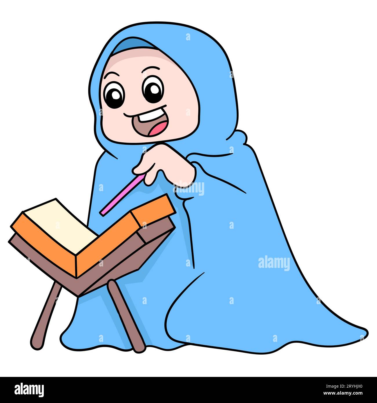 Muslimah Niqab Doodle