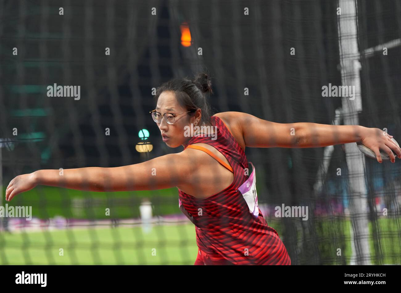 Hangzhou, China's Zhejiang Province. 1st Oct, 2023. Feng Bin of China ...