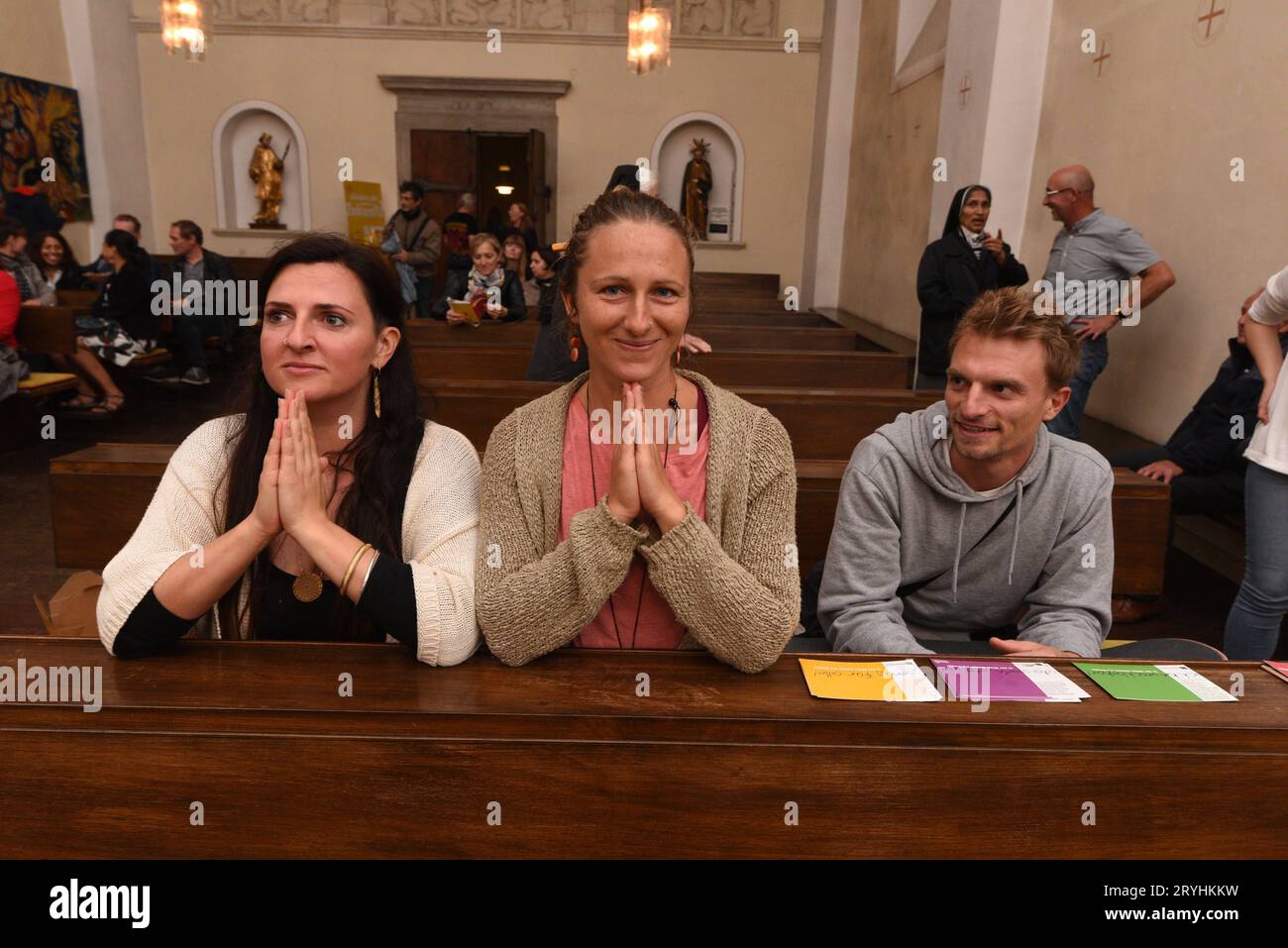 Practicing christian faith hi-res stock photography and images - Alamy