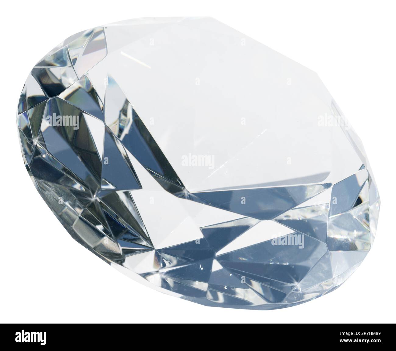 Close up of diamond gemstone isolated on white background Stock Photo ...