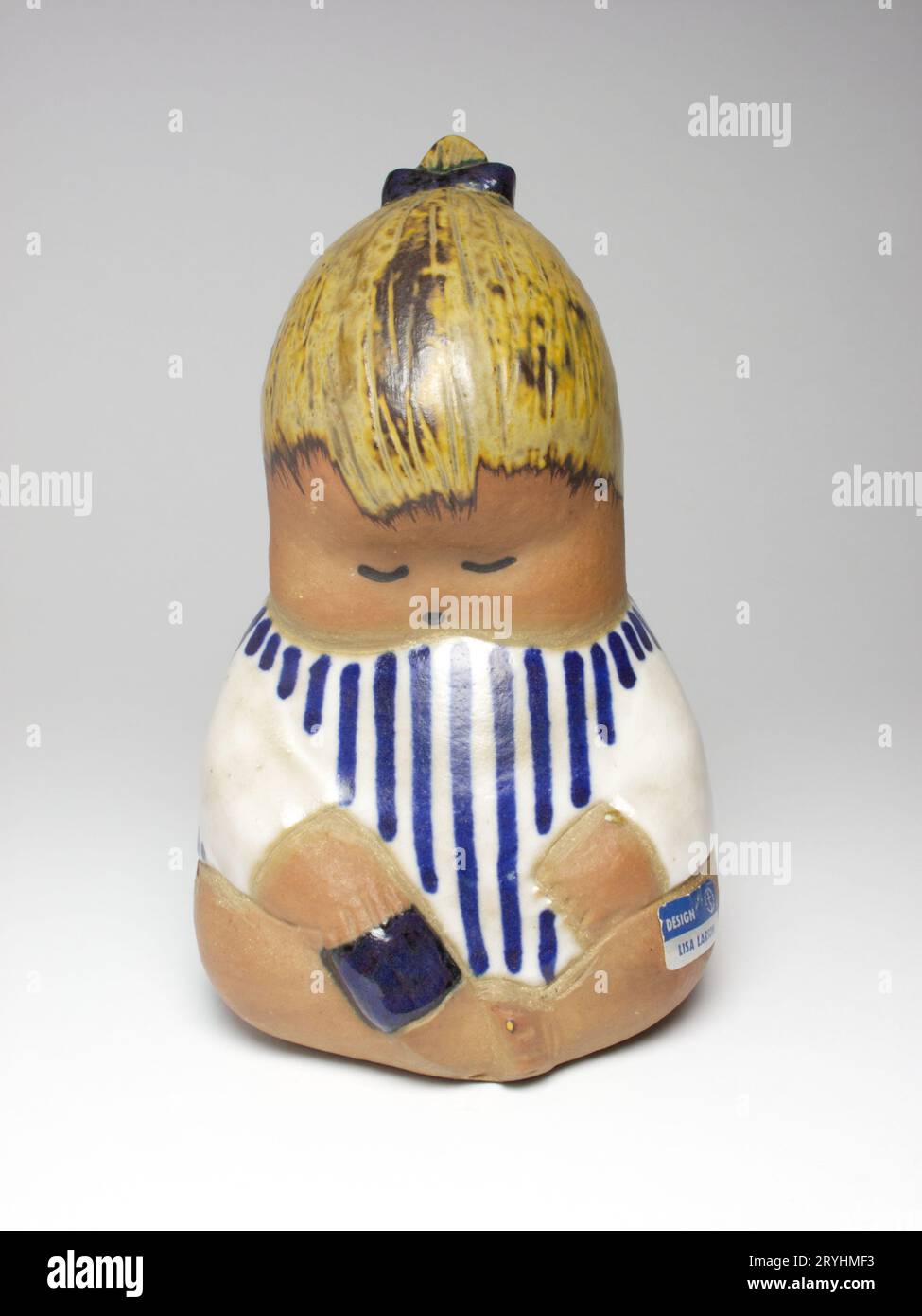 Vintage gustavsberg lisa larson pottery figure hi-res stock photography ...