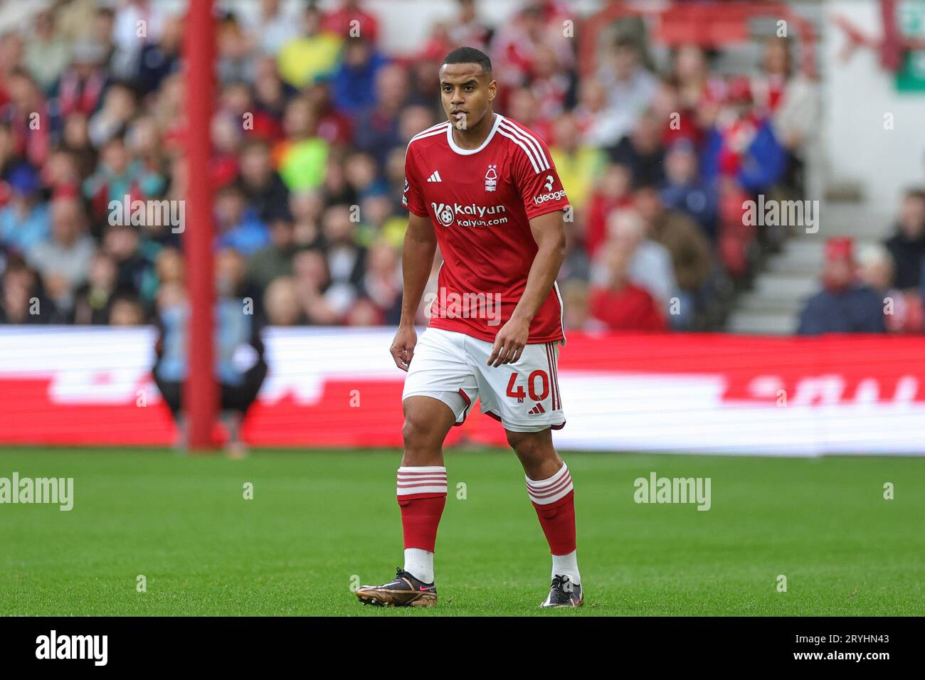 Murillo #40 of Nottingham Forest during the Premier League match ...