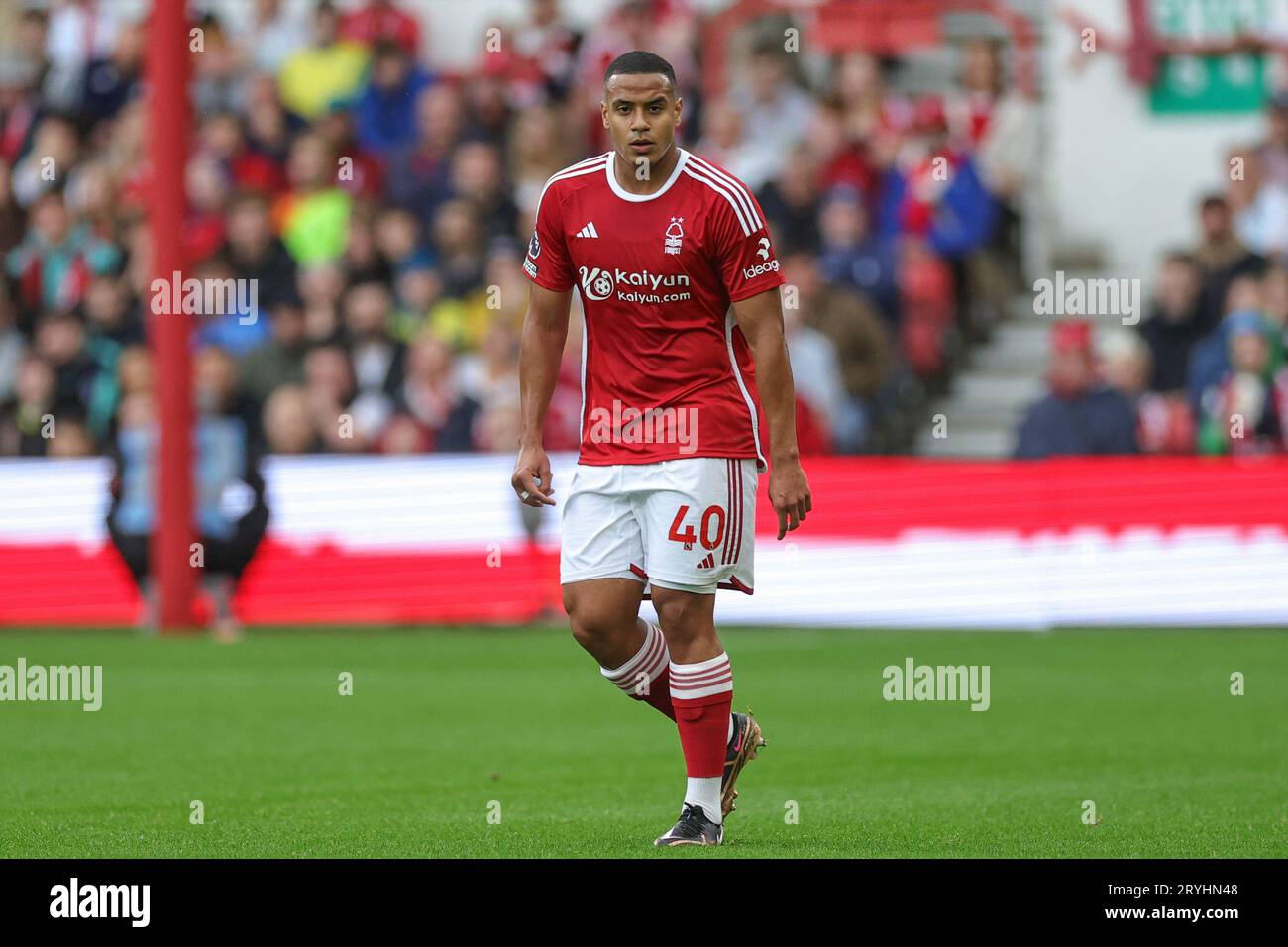 Murillo #40 of Nottingham Forest during the Premier League match ...