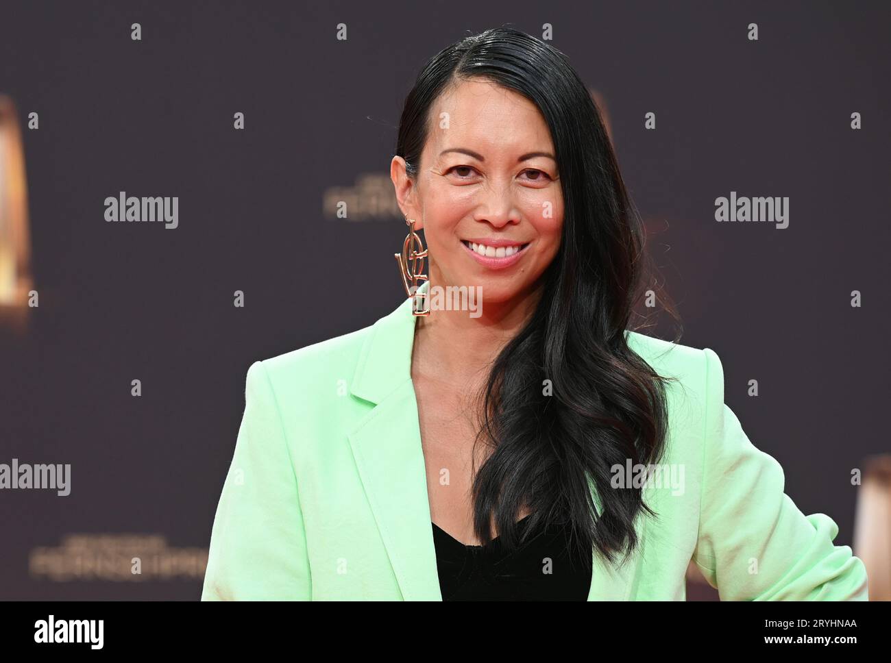 Cologne, Germany. 28th Sep, 2023. Presenter Minh-Khai Phan-Thi arrives ...