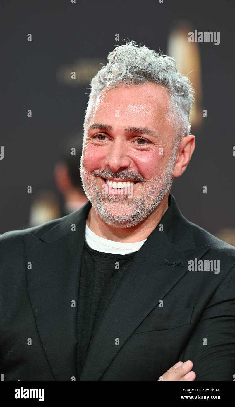 Cologne, Germany. 28th Sep, 2023. Chef Roland Trettl comes to the gala ...