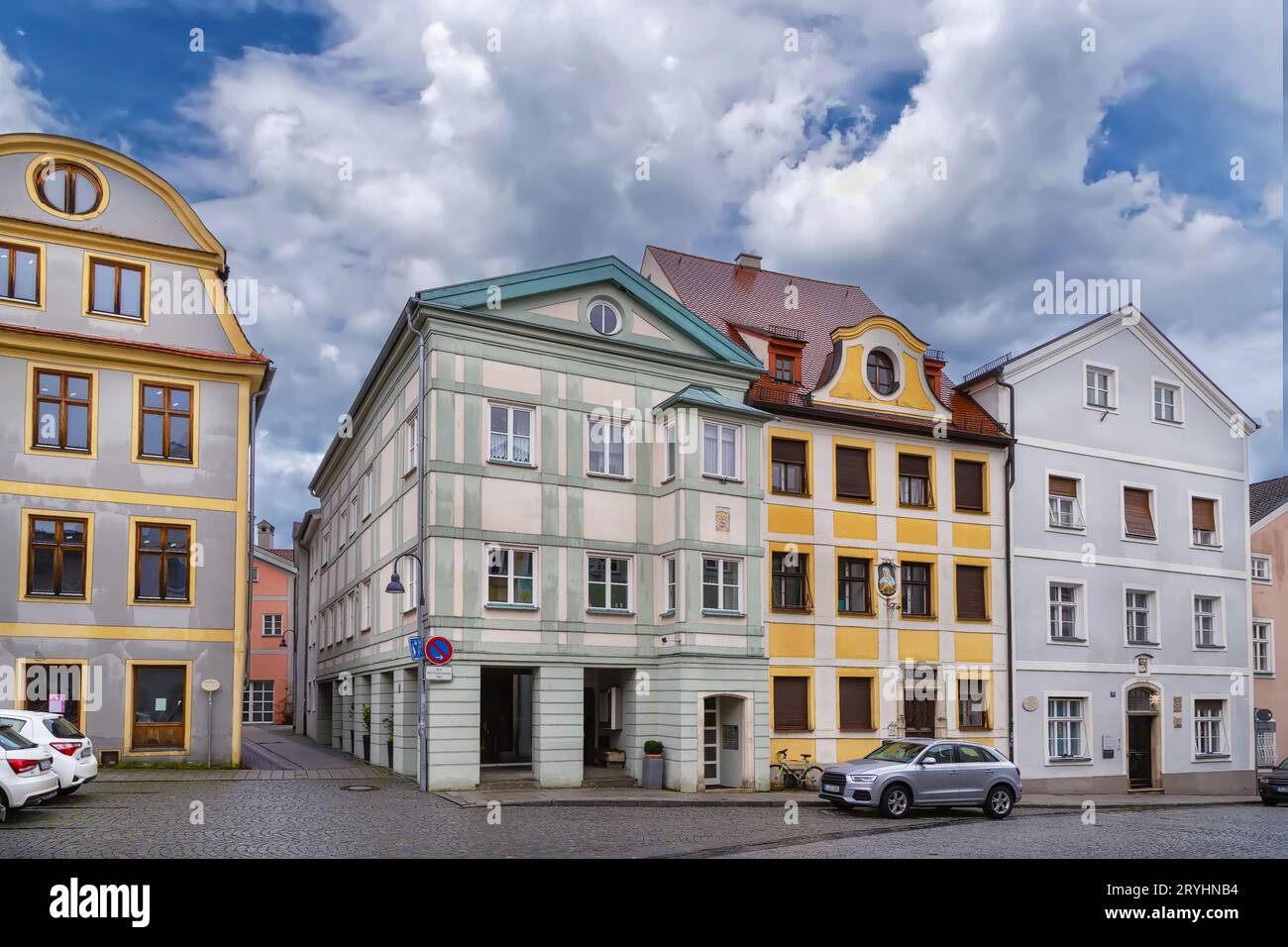 Street in Eichstatt, Germany Stock Photo - Alamy