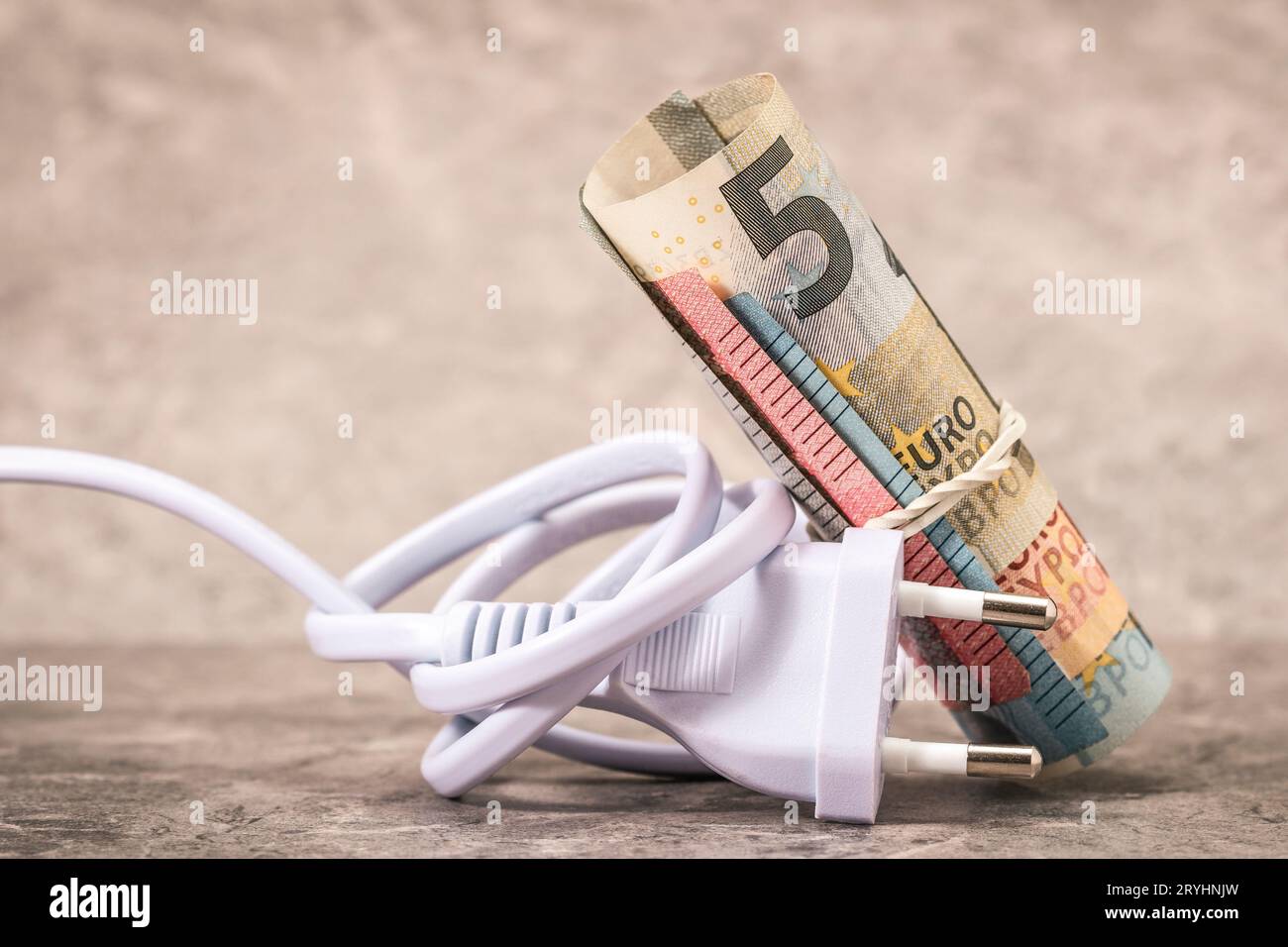 Electric plug roll euro hi-res stock photography and images - Alamy