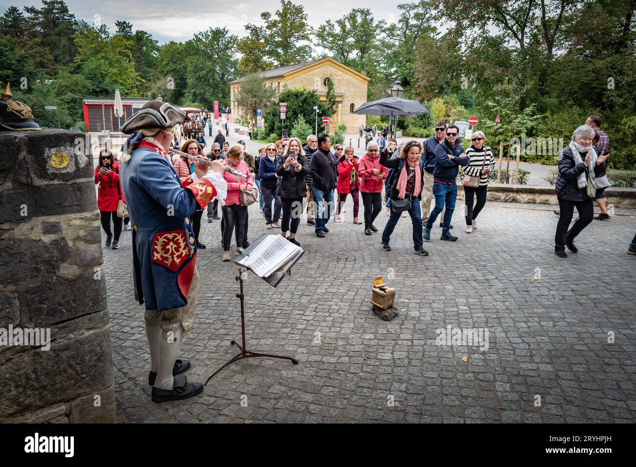 Potsdam, Landeshauptstadt Brandenburg: Schloss Sanssouci und ...