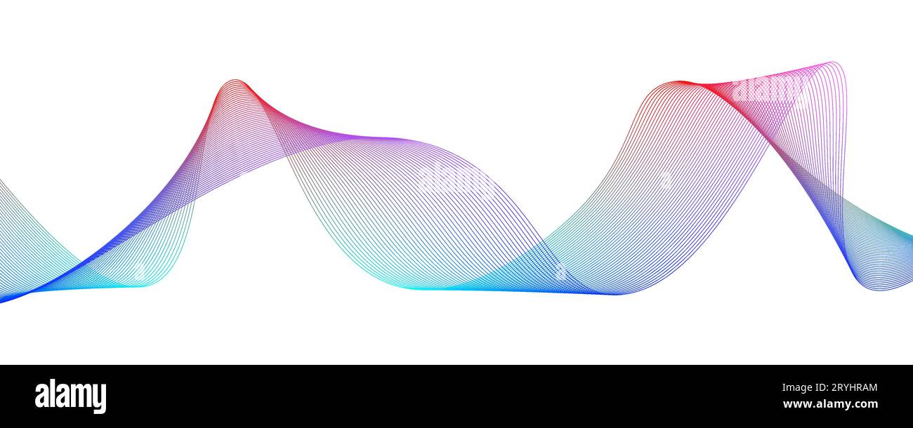 colorful motion sound wave. abstract background. Vector illustration ...