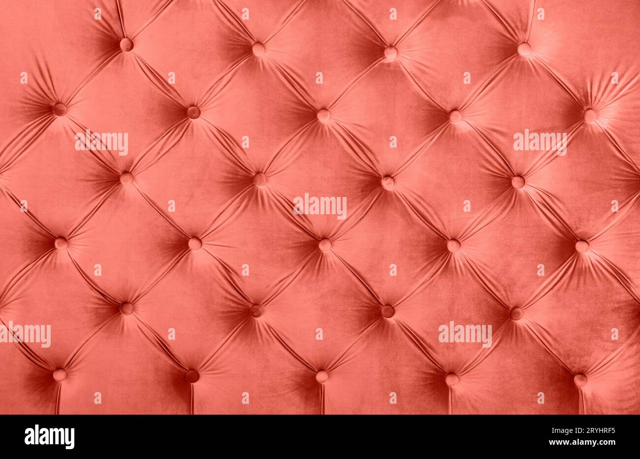 Pink capitone tufted fabric upholstery texture Stock Photo - Alamy