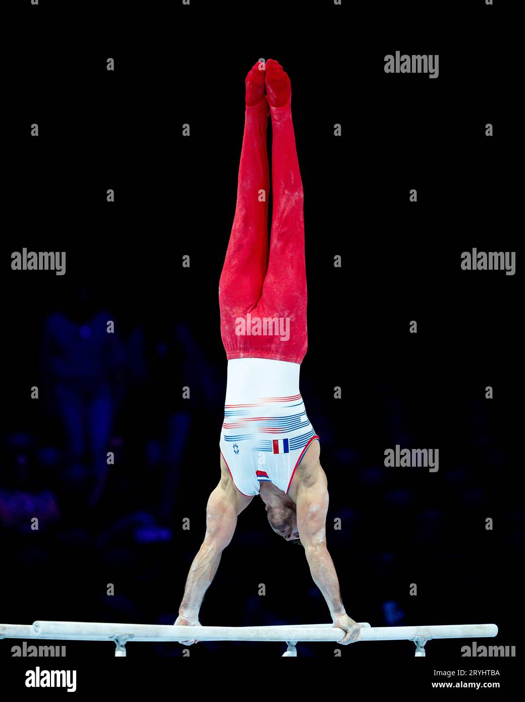Antwerp, Belgium. 1st Oct, 2023. Hamza Hossaini (MAR) on Parallel Bars ...