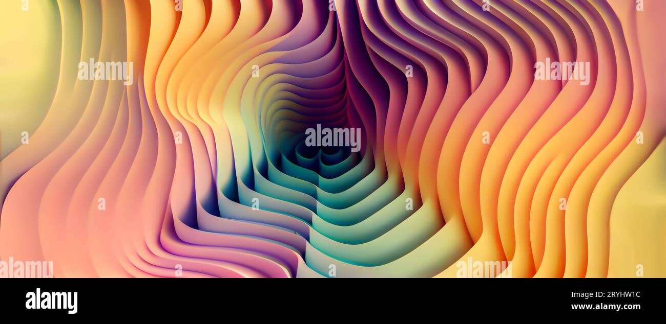Layered shapes hi-res stock photography and images - Alamy