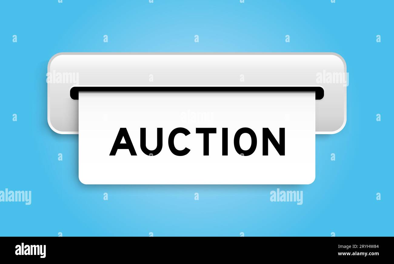 From auction Stock Vector Images - Alamy