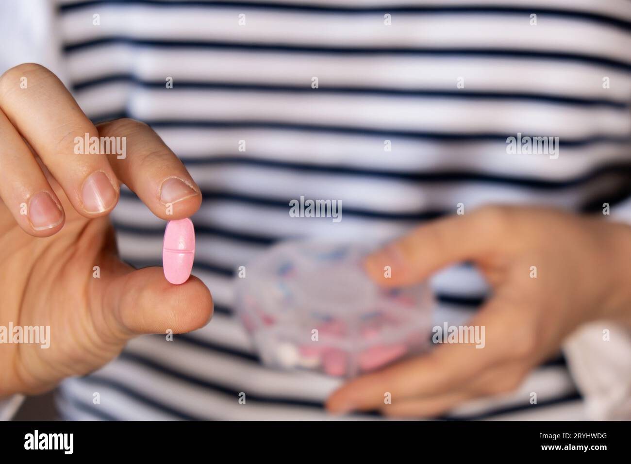 Weekly tablets hi-res stock photography and images - Alamy
