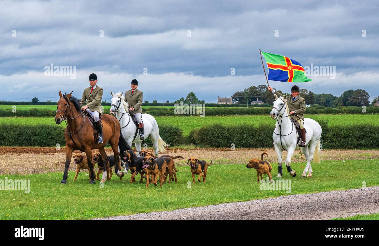 Temple Bruer, Lincoln, Lincolnshire, UK. 1st October 2023. BEN WILLS ...