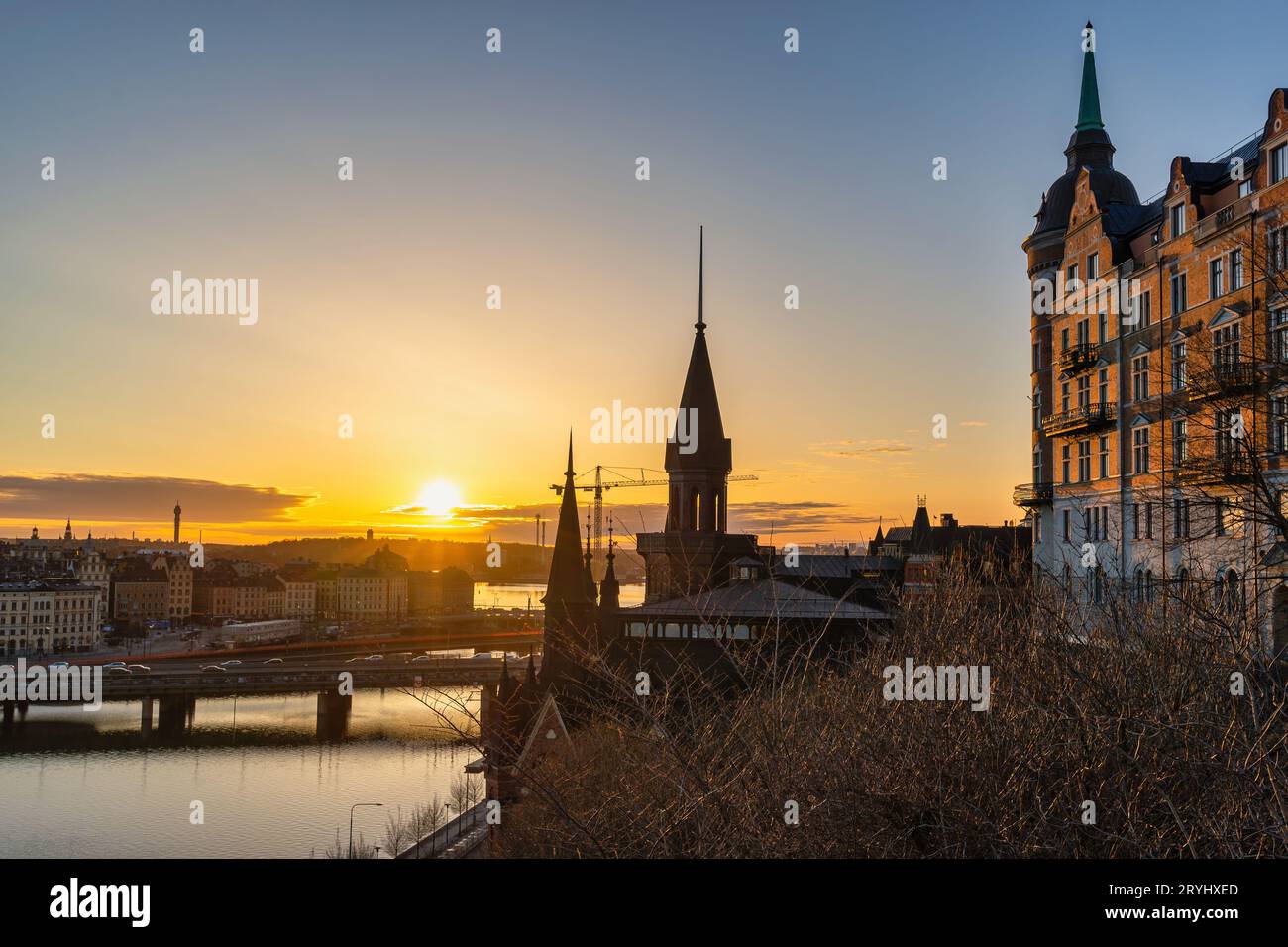 City of stockholm slussen hi-res stock photography and images - Alamy