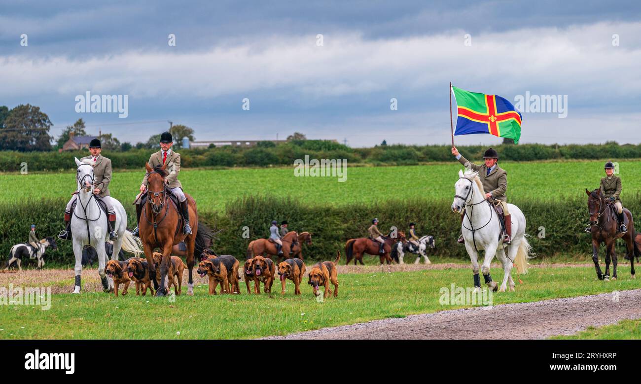 Temple Bruer, Lincoln, Lincolnshire, UK. 1st October 2023. BEN WILLS ...
