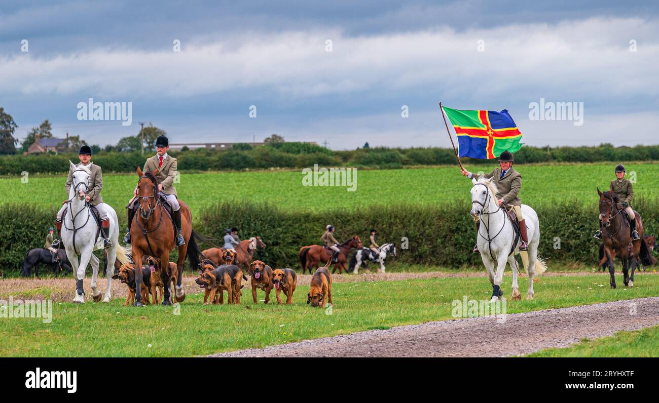 Temple Bruer, Lincoln, Lincolnshire, UK. 1st October 2023. BEN WILLS ...