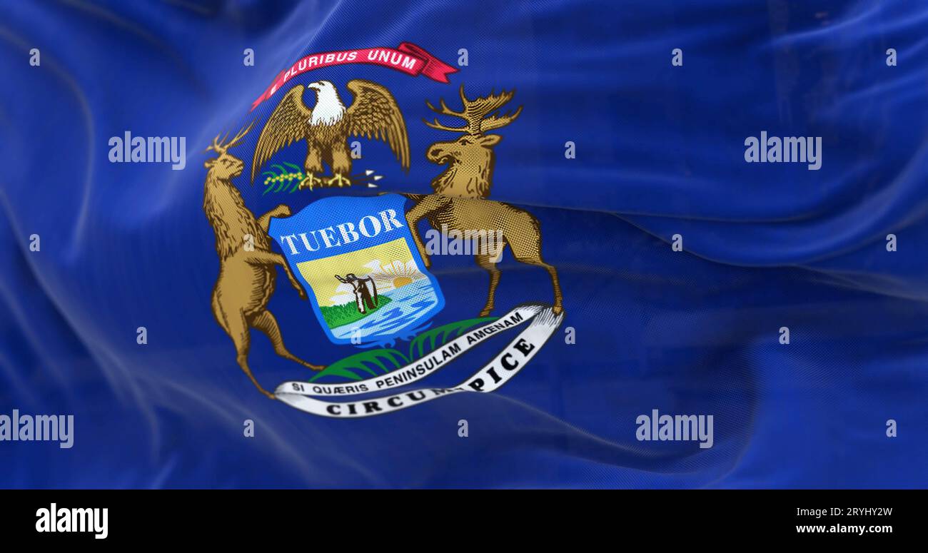 Michigan state seal hi-res stock photography and images - Alamy