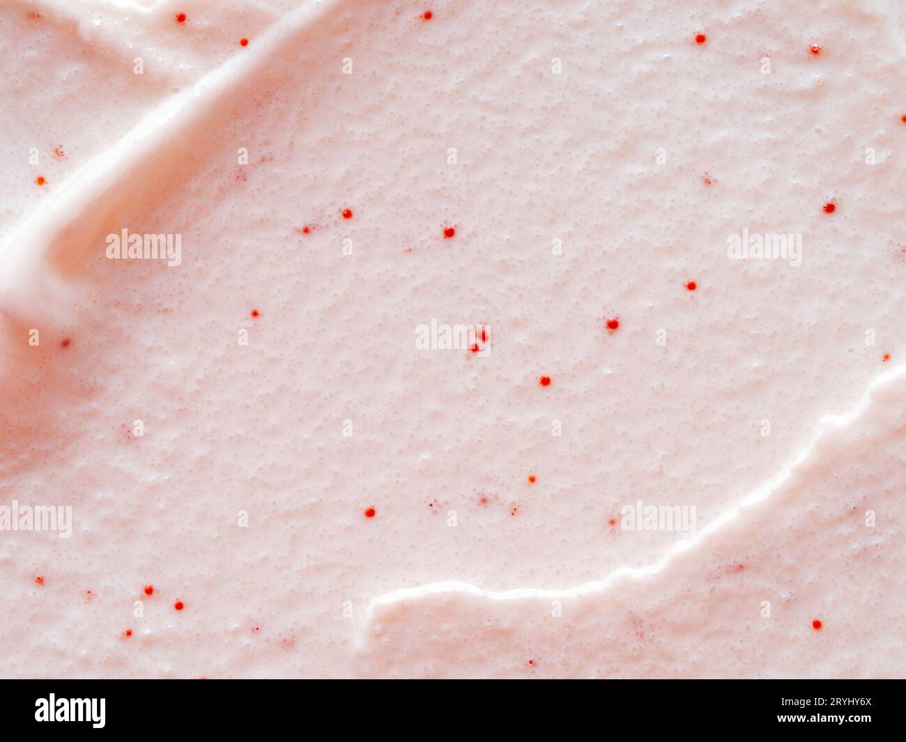 Scrub smears. Pink exfoliating body polish texture Stock Photo - Alamy
