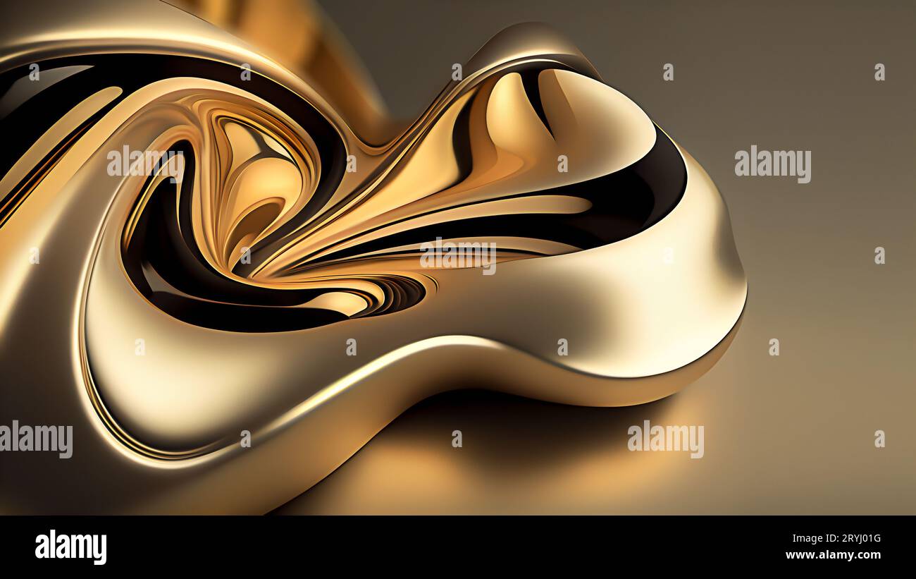 Molten gold texture hi-res stock photography and images - Alamy