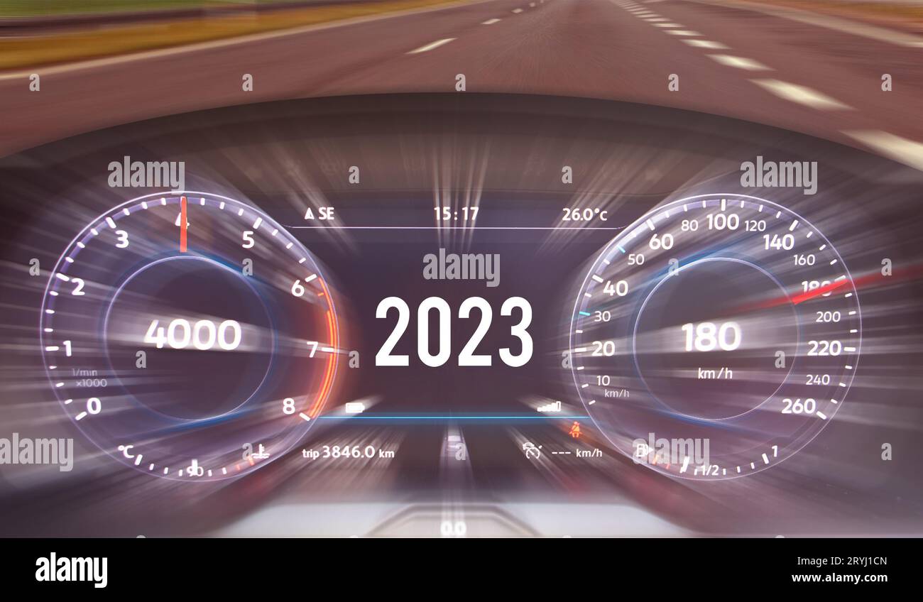 Speedometer 2023 hi-res stock photography and images - Alamy