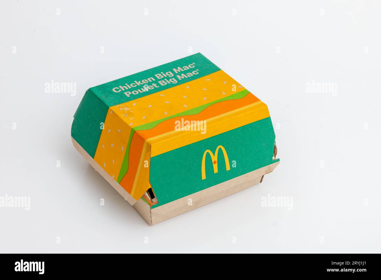 Calgary, Alberta, Canada. Mar 9, 2023. A close box with a Chicken Big ...