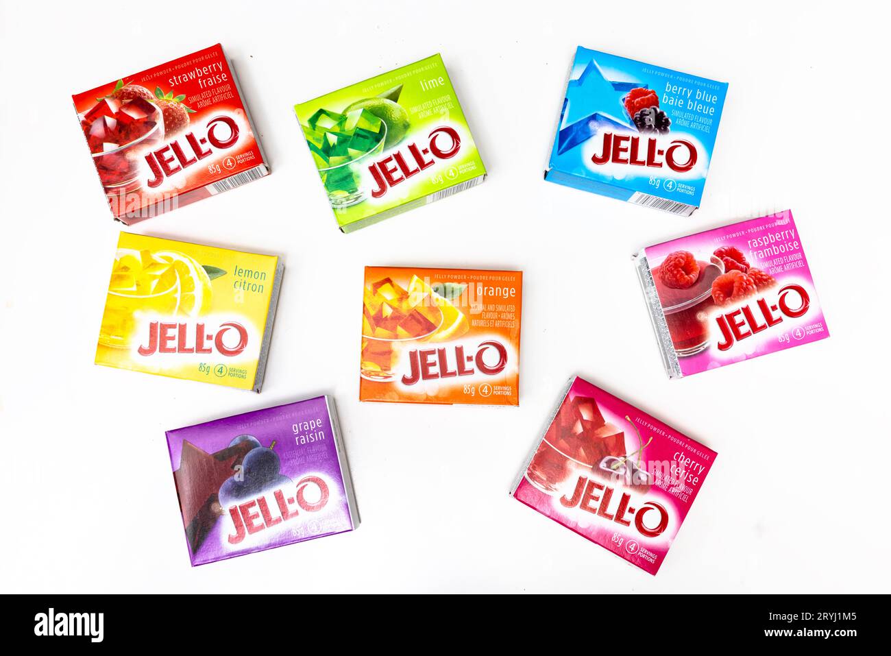 Juice label canada hi-res stock photography and images - Alamy