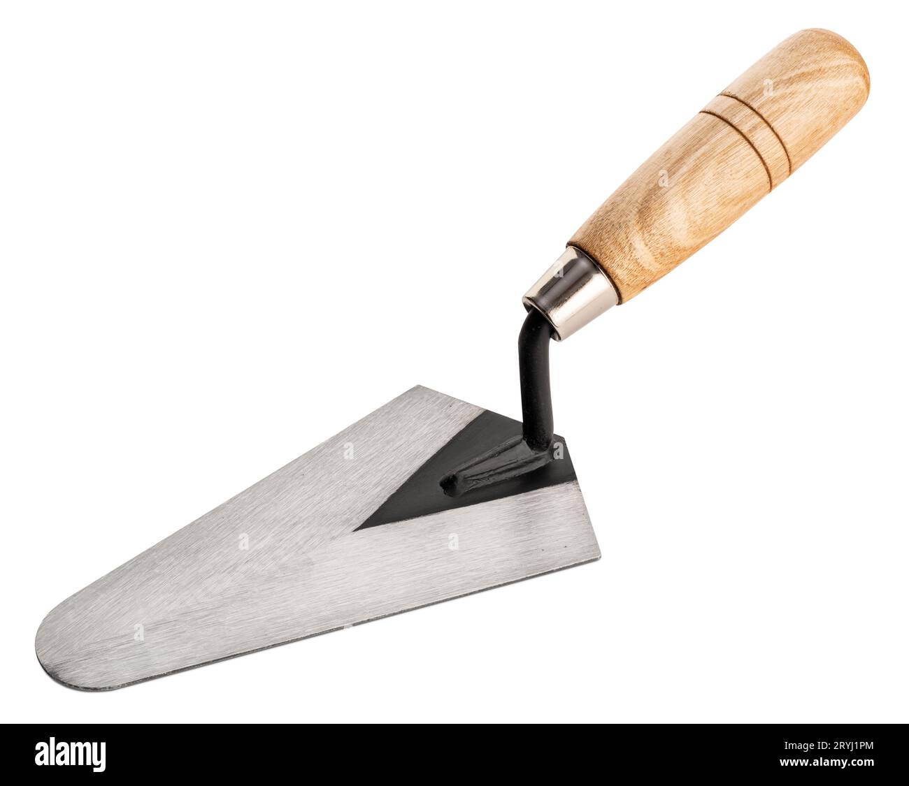 Mason trowel isolated on white background Stock Photo - Alamy