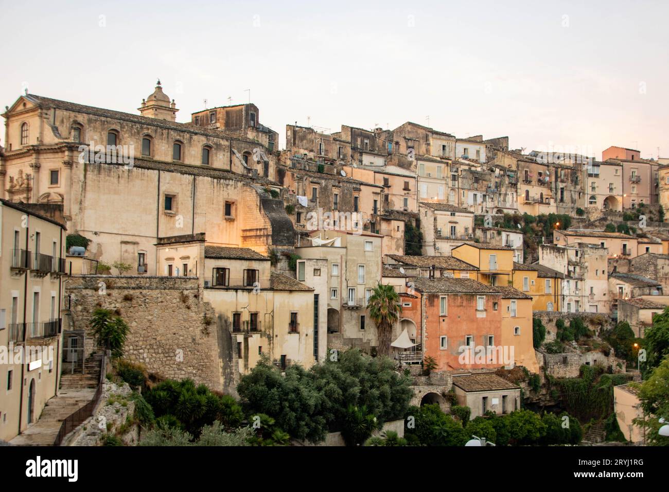 Night old medieval ragusa hi-res stock photography and images - Alamy
