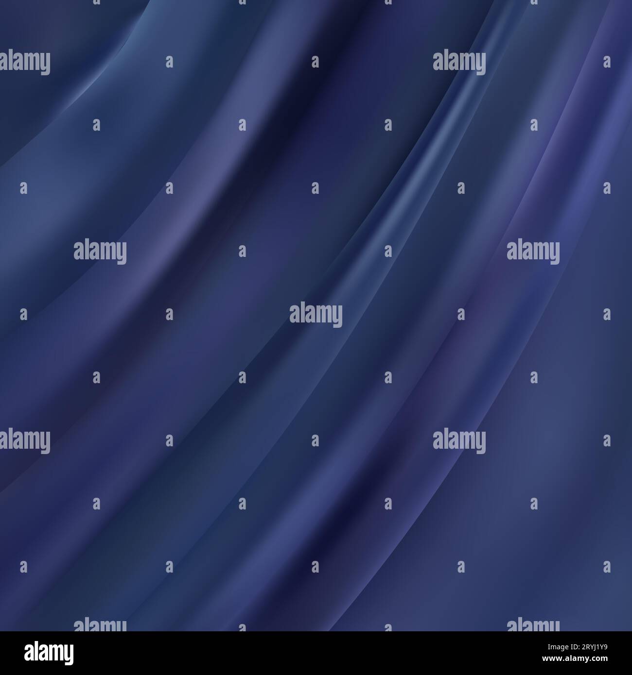 Dark blue wrinkled fabric. Sample. Fashion Style Stock Photo - Alamy