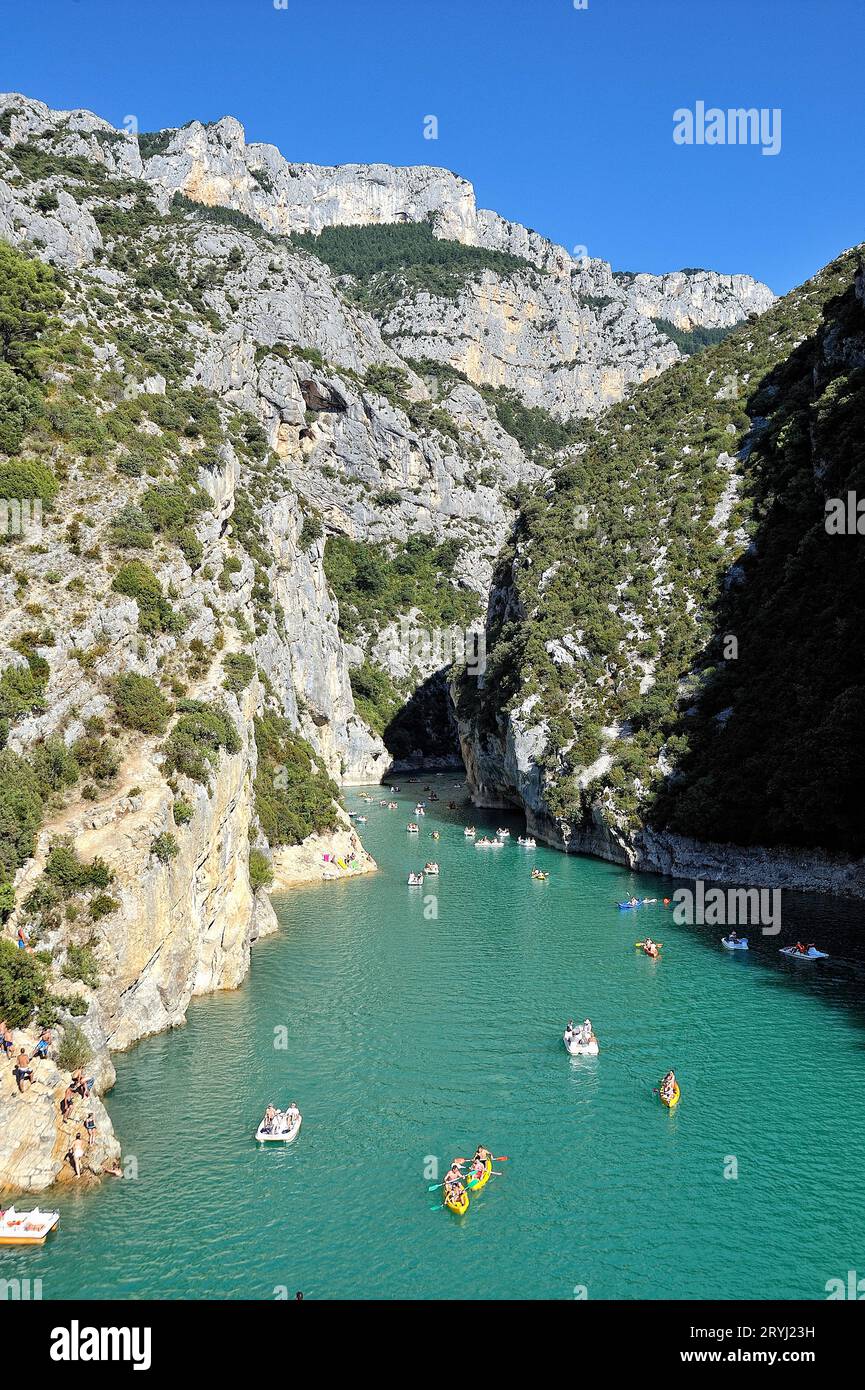 Verdon canyon view hi-res stock photography and images - Alamy