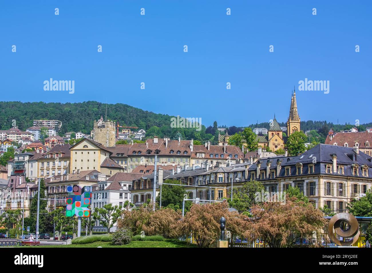 Neuchatel old town hi-res stock photography and images - Alamy