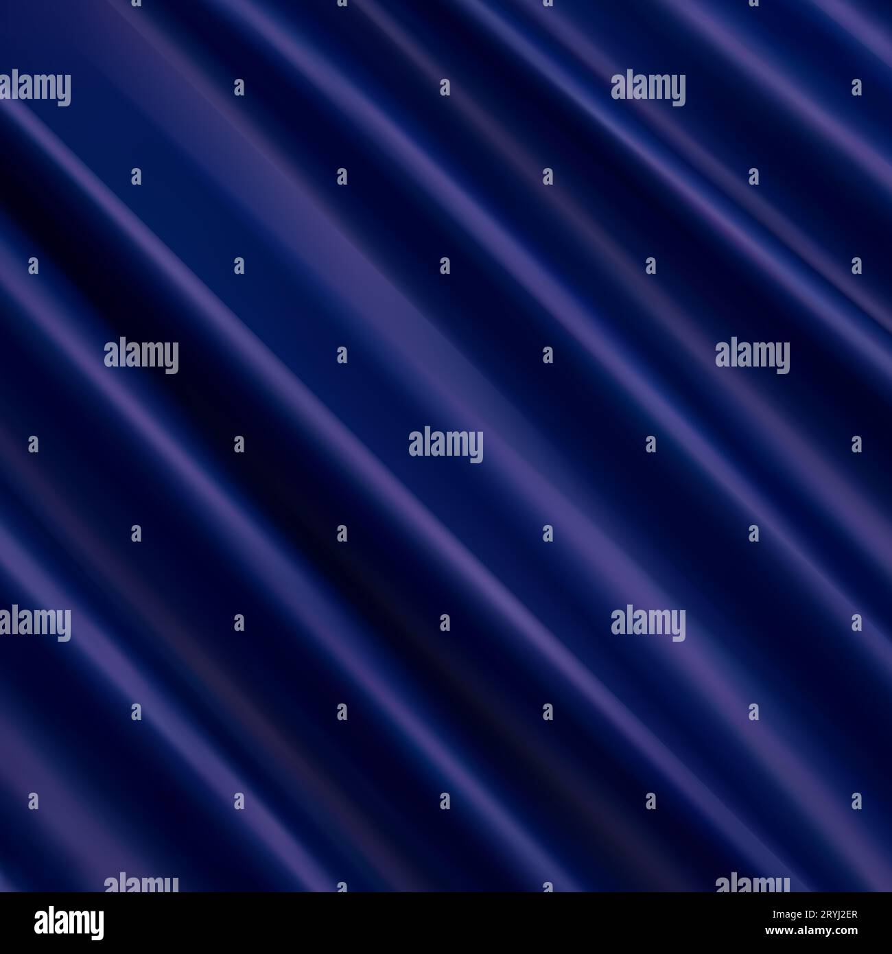 elegant luxury blue background with wavy draped folds of cloth, smooth ...