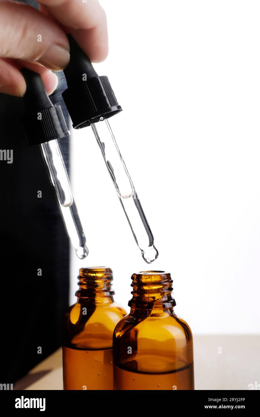 Dropper with vitamins hi-res stock photography and images - Alamy