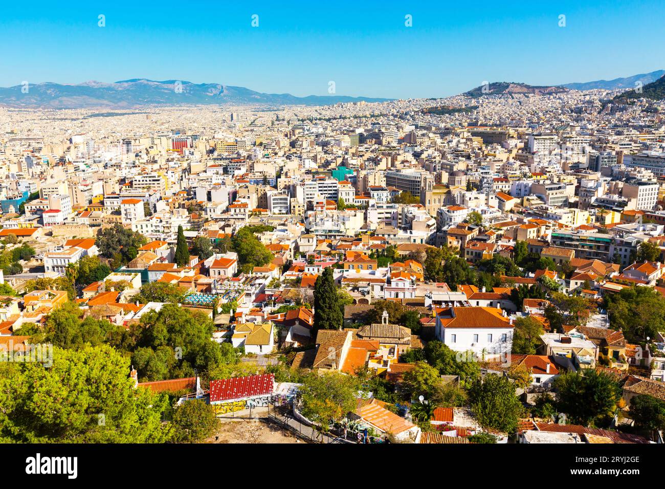 Athens landscape hi-res stock photography and images - Alamy