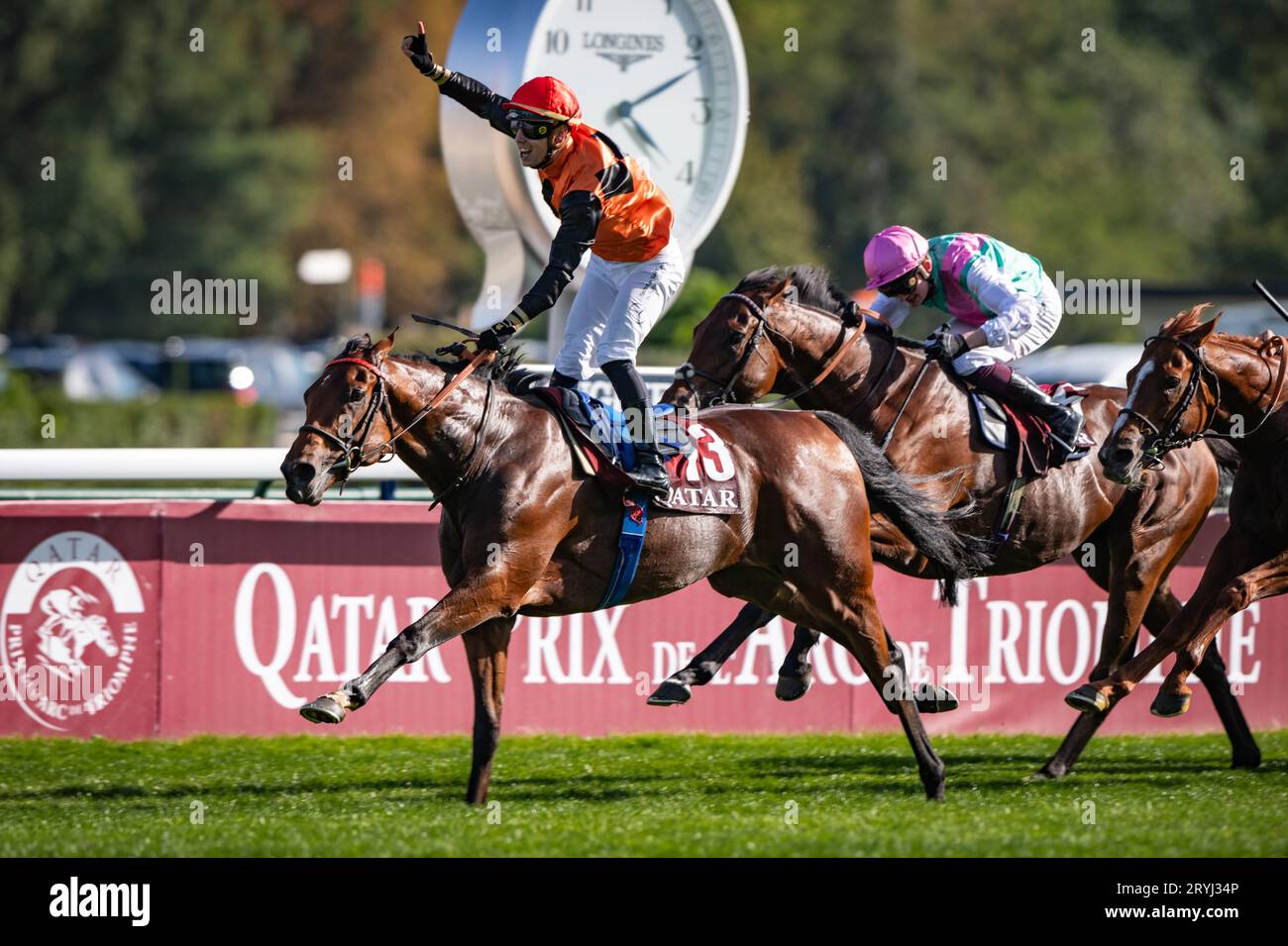 Group 1 qatar prix de larc de triomphe hi-res stock photography and ...