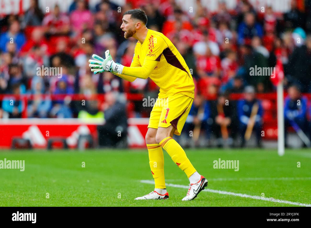 The City Ground, Nottingham, UK. 1st Oct, 2023. Premier League Football ...
