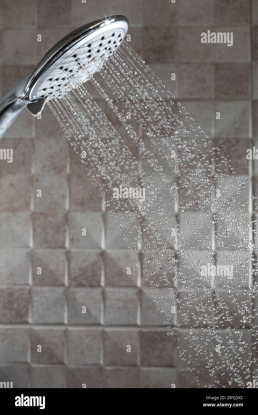Shower splash water hi-res stock photography and images - Alamy